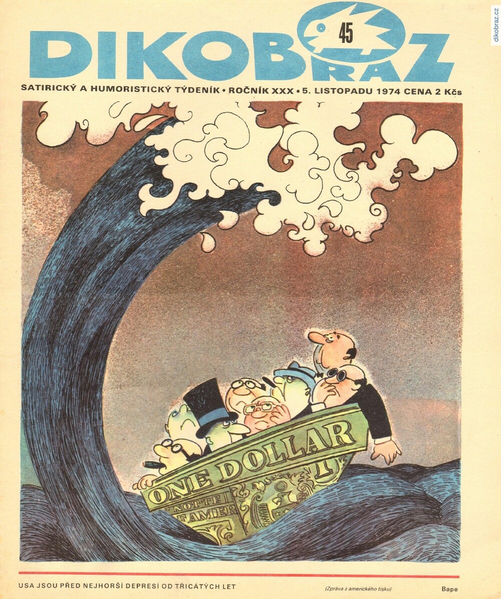 1974 - Číslo 45 - Strana 01 | Dikobraz